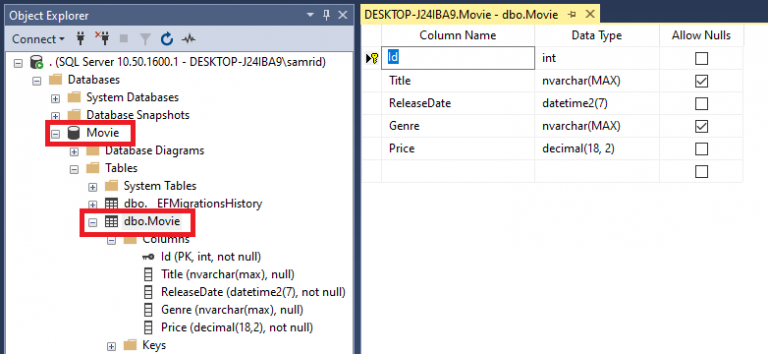 10 ขั้นตอน สร้าง Web Application เชื่อมกับ Sql Server Database ด้วย