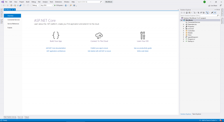 10 ขั้นตอน สร้าง Web Application เชื่อมกับ Sql Server Database ด้วย