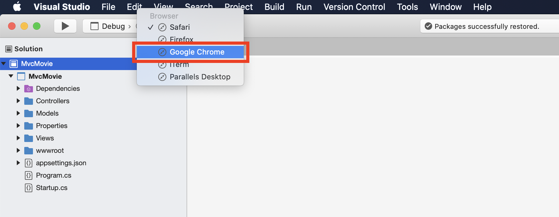 10 ขั้นตอน สร้าง Web Application เชื่อมกับ Sqlite Db ด้วย Aspnet Core Mvc แบบ Code Model