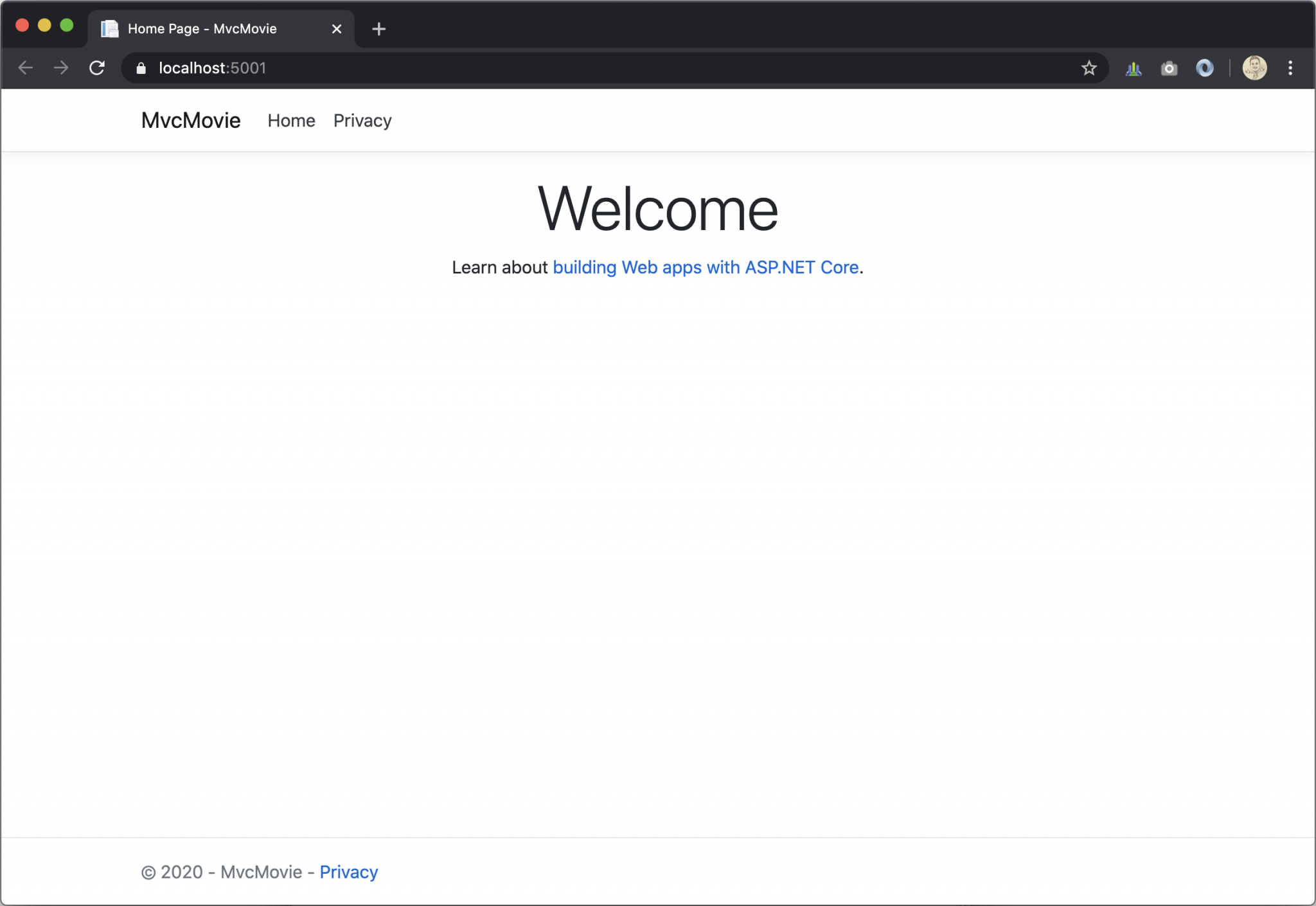 10 ขั้นตอน สร้าง Web Application เชื่อมกับ Sqlite Db ด้วย Aspnet Core Mvc แบบ Code Model
