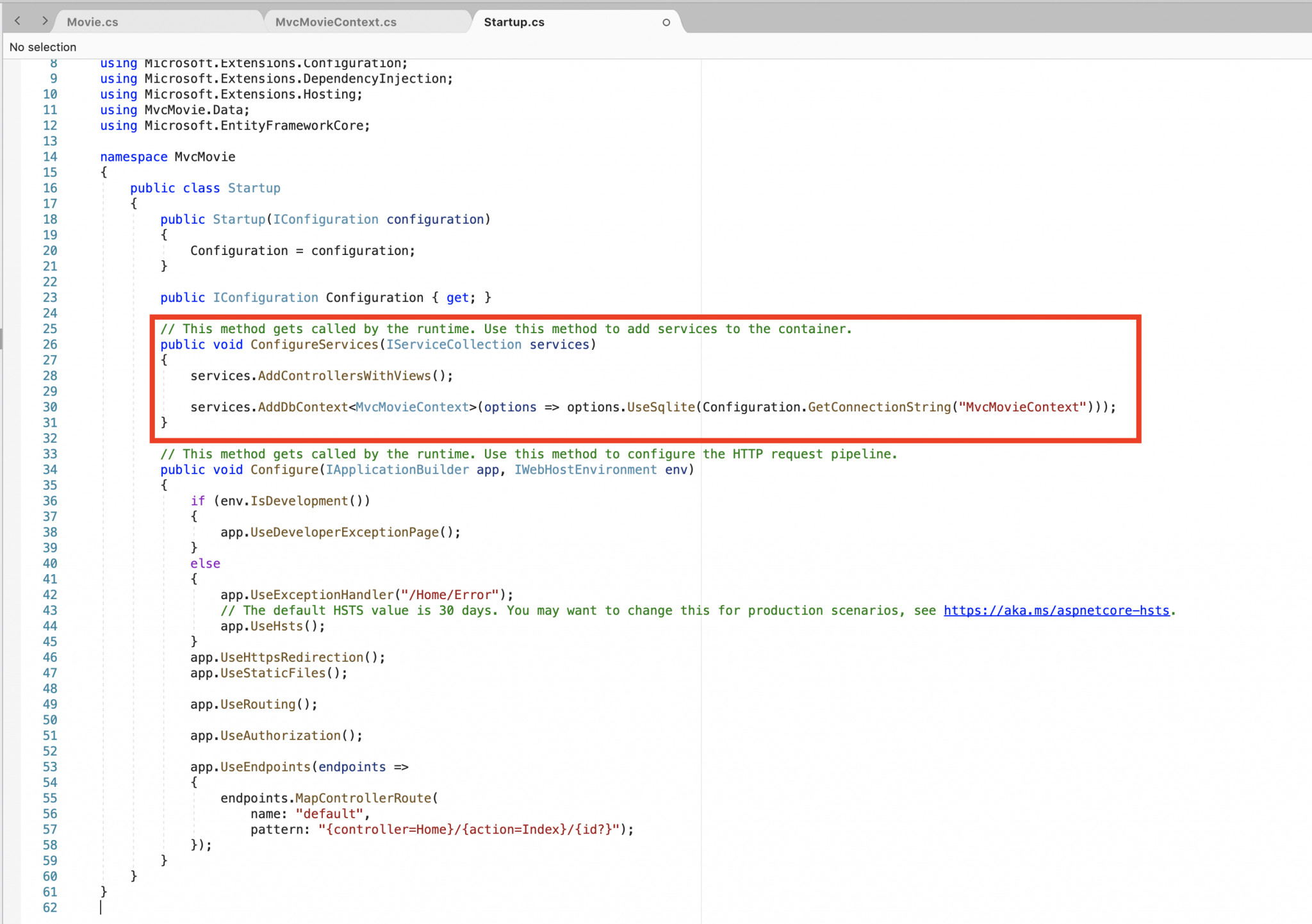 10 ขั้นตอน สร้าง Web Application เชื่อมกับ Sqlite Db ด้วย Aspnet Core Mvc แบบ Code Model