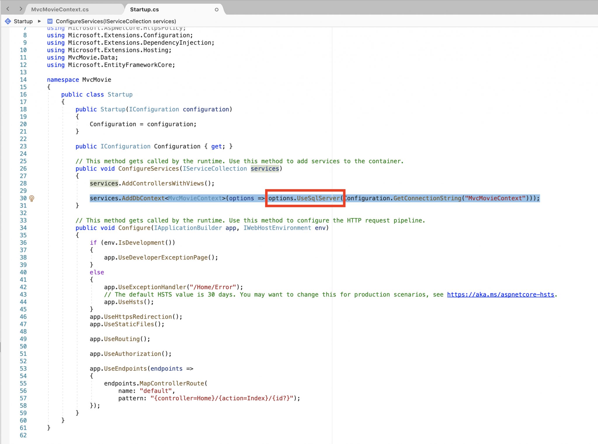 สร้าง Web Application เชื่อมกับ Sql Server Database ด้วย Aspnet Core Mvc แบบ Code First โดยใช้