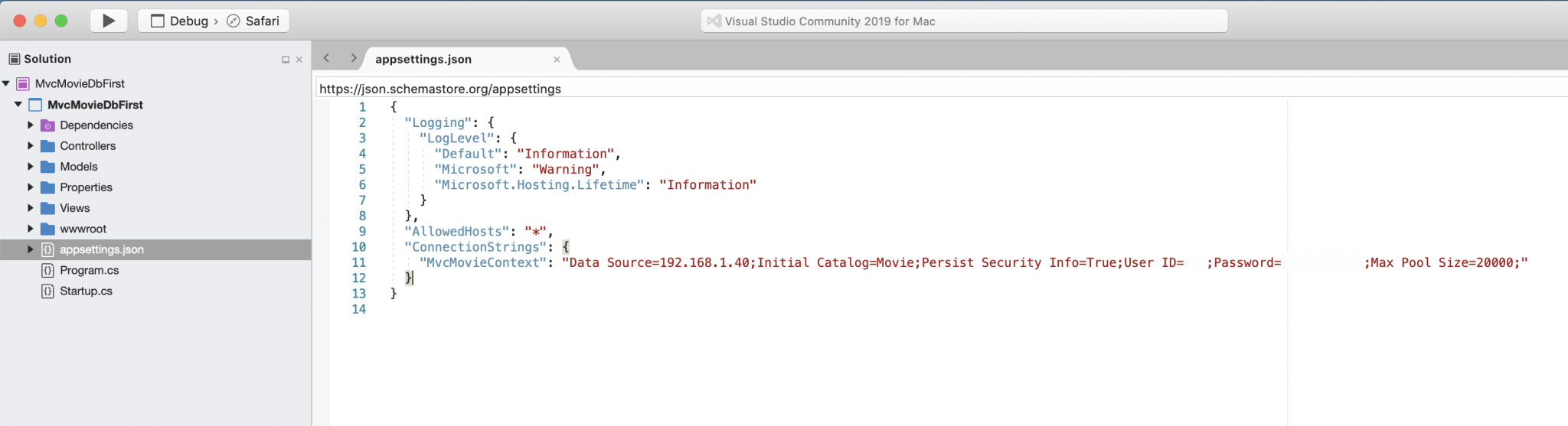 สร้าง Web Application ด้วย Asp Core Mvc บน Macos แบบ