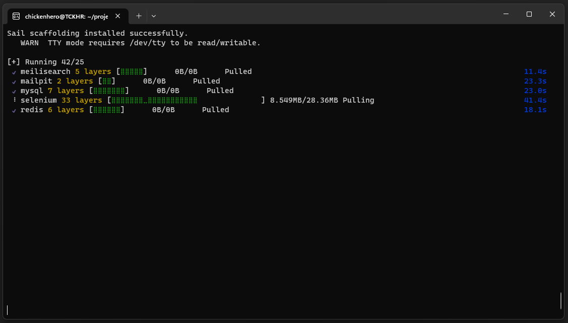 การติดตั้งและใช้งาน Laravel บน Docker | SAMRID.COM