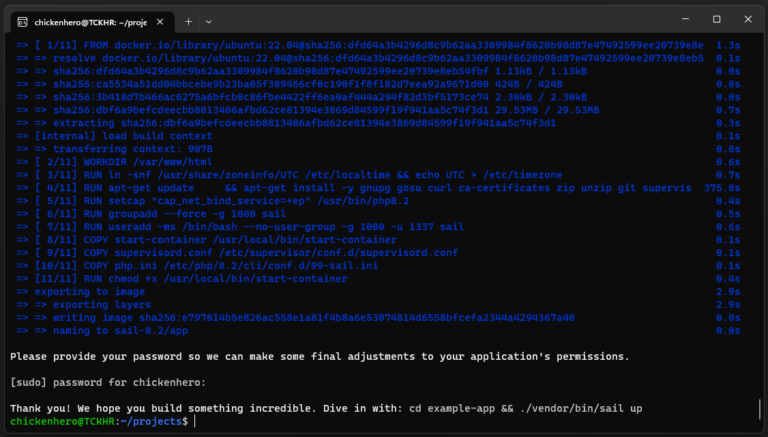 การติดตั้งและใช้งาน Laravel บน Docker | SAMRID.COM